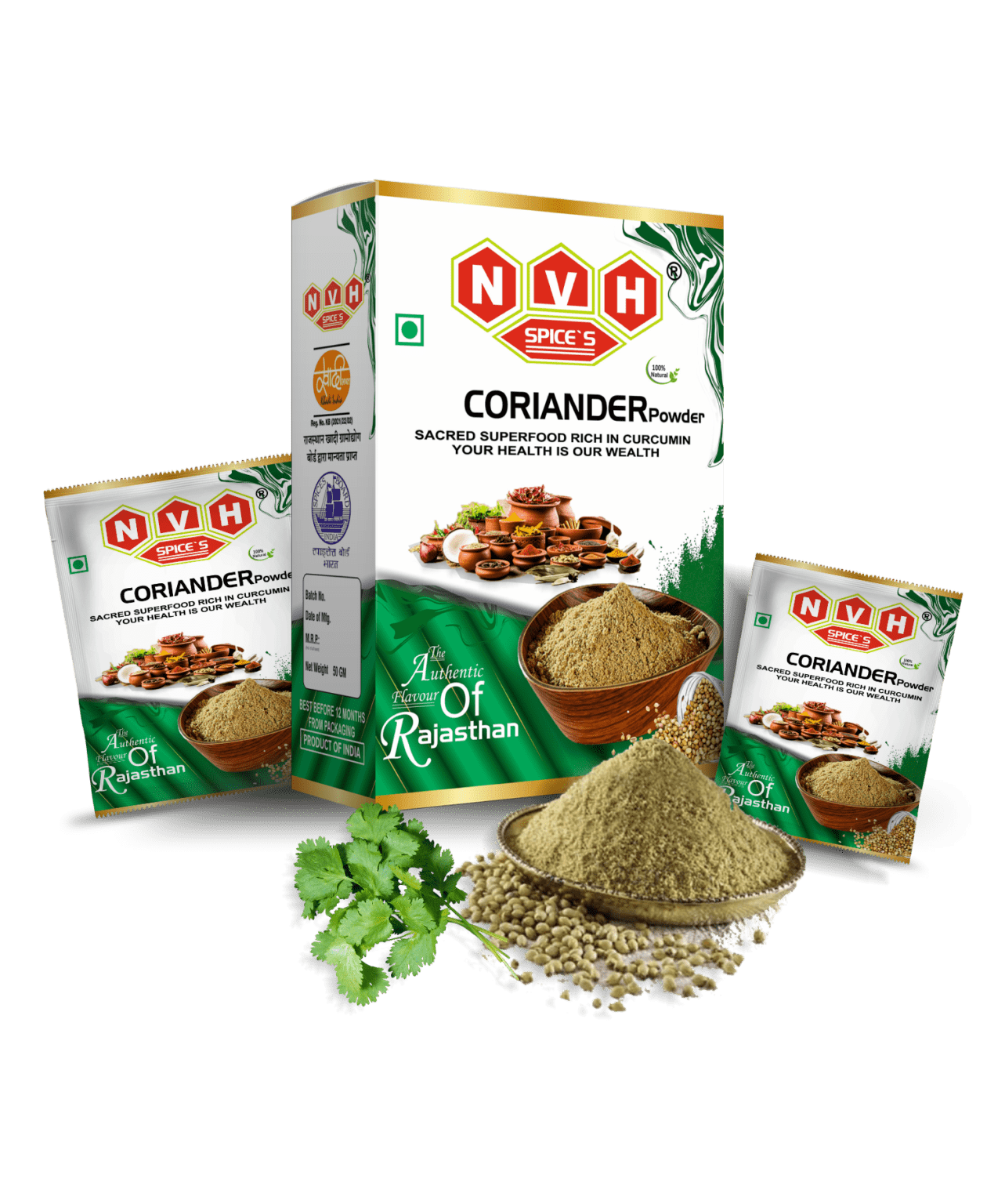 Buy Premium Spices Online - NVH Spices